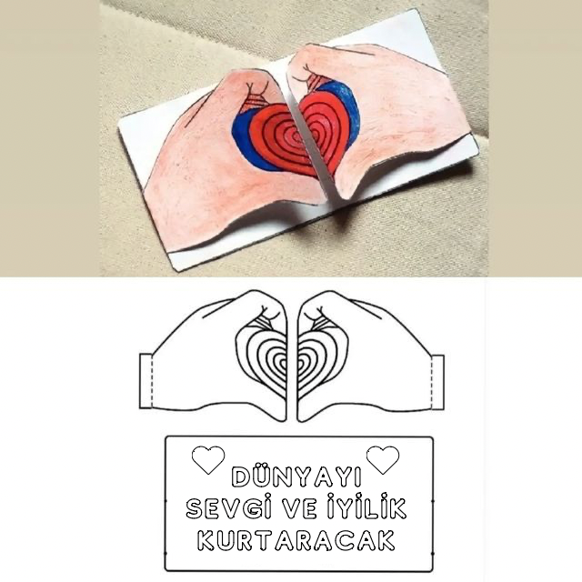 Sevgi Günü Etkinlikleri Okul Öncesi ve İlkokul için