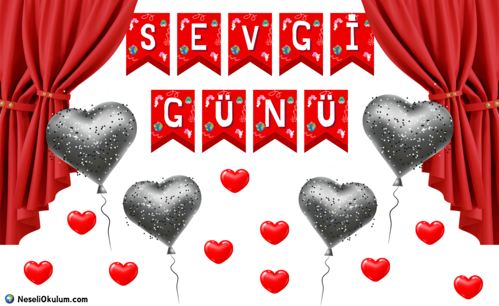 Sevgi Günü Panosu Renkli Kaliteli pdf