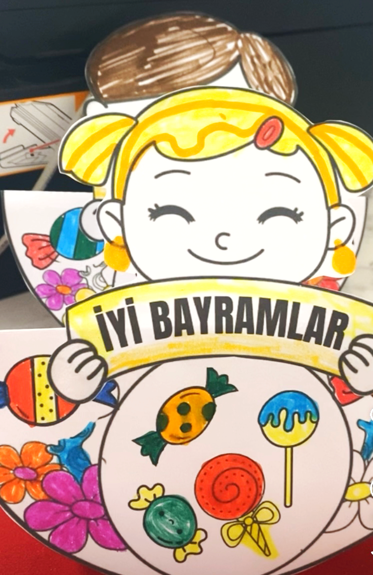 İyi Bayramlar Yazılı Sallanır Etkinlik - Ramazan Bayramı 3 Boyutlu ...